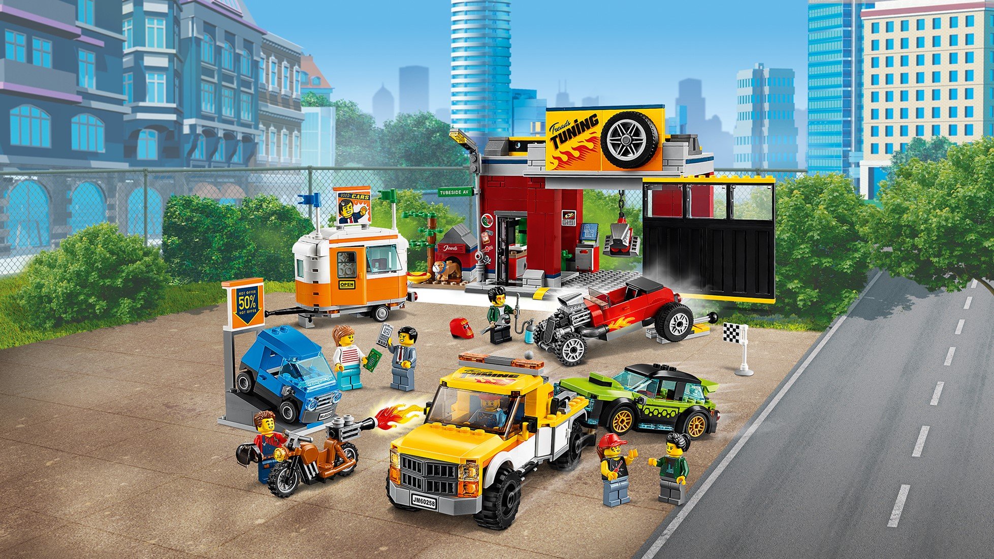 LEGO City Tuningworkshop - 60258 | Uw speelgoed en LEGO specialist